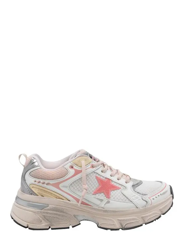 GOLDEN GOOSE Lightstar Sneakers With Star Detail - White