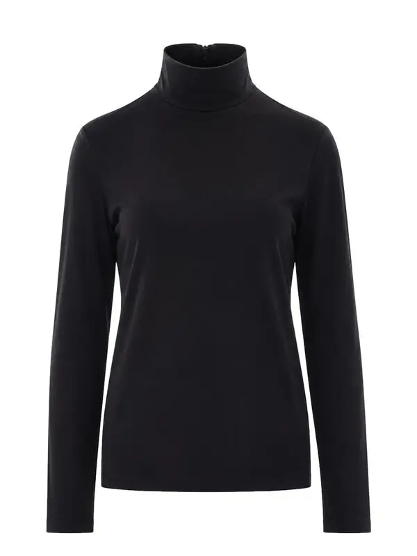 Gucci Cotton Poplin Long-sleeve T-shirt - Black