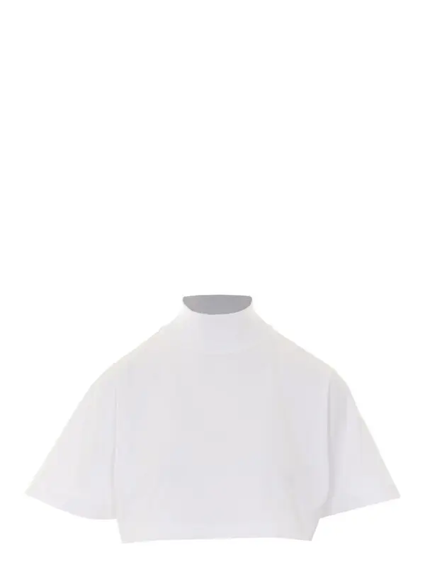 Alaïa Highneck T-shirt - White
