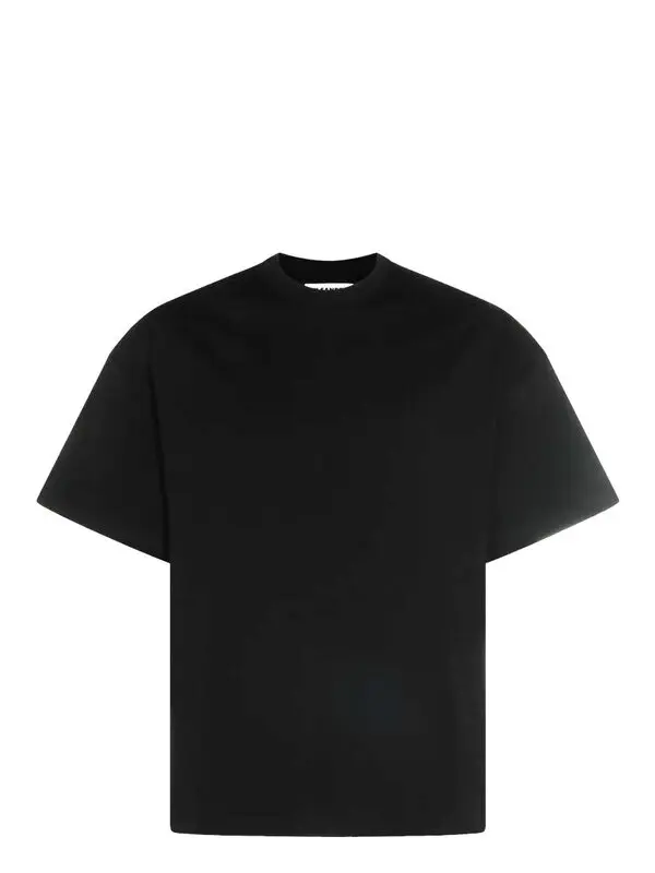 JIL SANDER Cotton T-shirt - Black