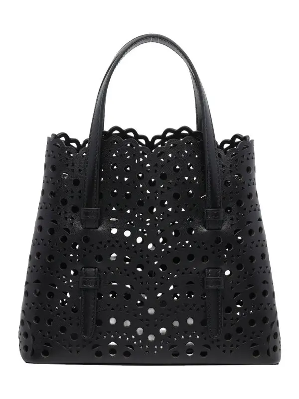 Alaïa Mina 20 Handbag - Black