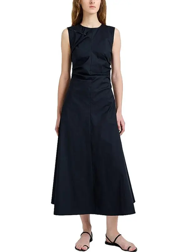 Proenza Schouler White Label Anoushka Midi Dress - Black