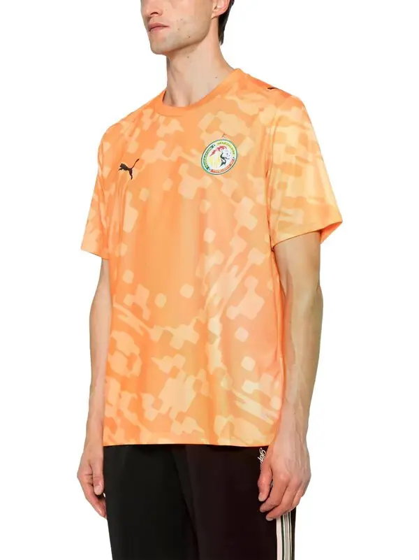 PUMA X Salehe Bembury X Senegal Logo-patch T-shirt - Orange