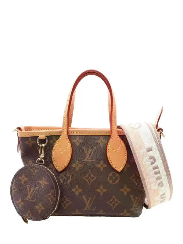 LOUIS VUITTON Neverfull Bb Monogram Tote Bag - Brown