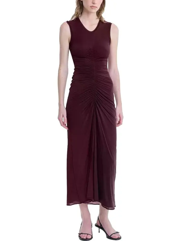 FFORME Gisela Ruched Dress - Red