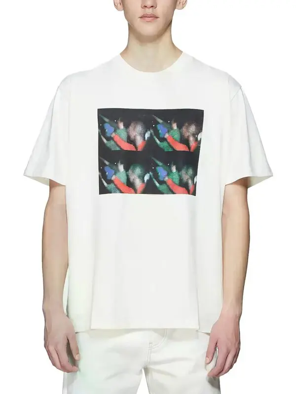 HPNX Photographic Print T-shirt - Neutrals