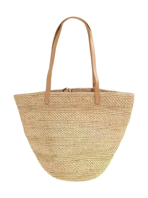 BY MALENE BIRGER Mirabell Woven Shoulder Bag - Neutrals