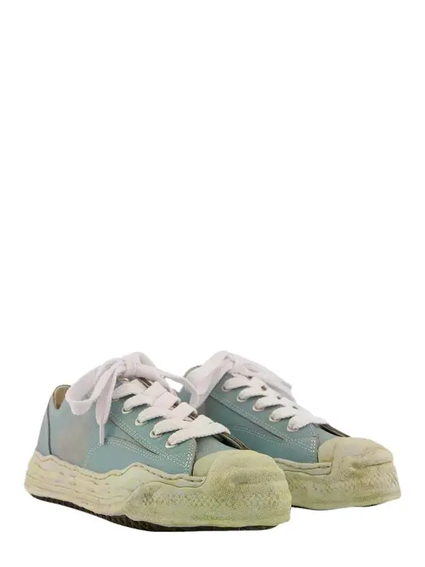 Mihara Yasuhiro Hank Leather Sneakers - Blue