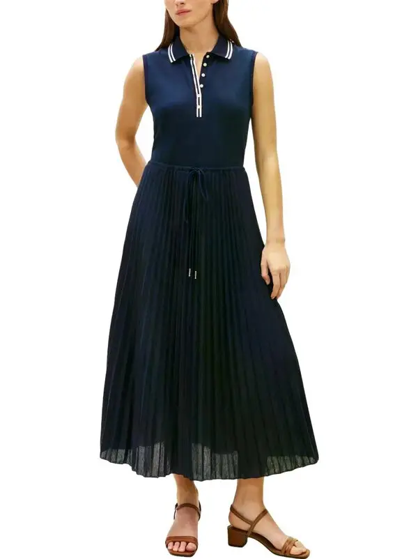 Tommy Hilfiger Sleeveless Midi Dress - Blue