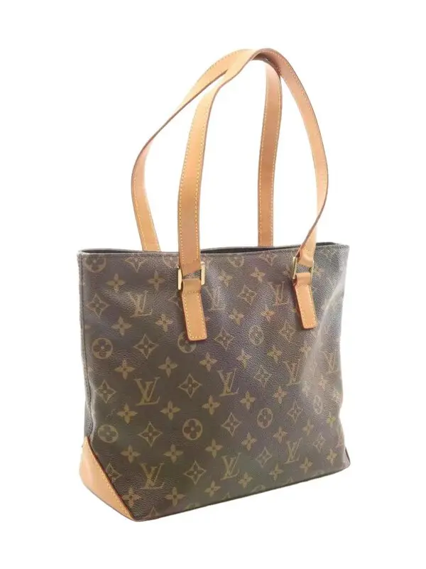 LOUIS VUITTON Monogram Cabas Piano Tote Bag - Brown
