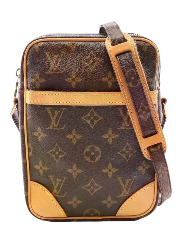 LOUIS VUITTON Monogram Danube Shoulder Bag - Brown