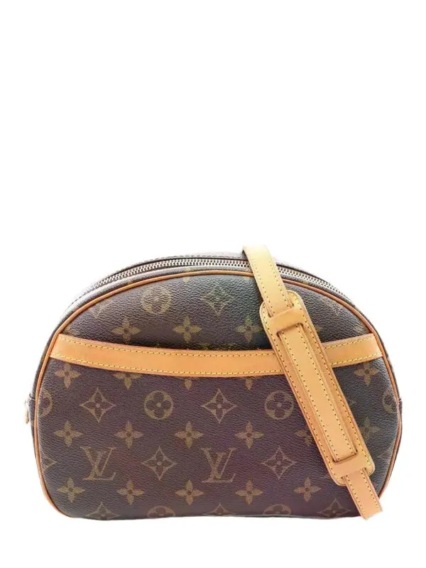 LOUIS VUITTON 2004 Blower Monogram Shoulder Bag - Brown