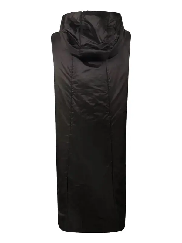 Max Mara Hooded Quilted Gilet - Black