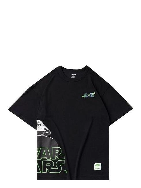 LI-NING X Star War Crossover Loose Short Sleeve - Black