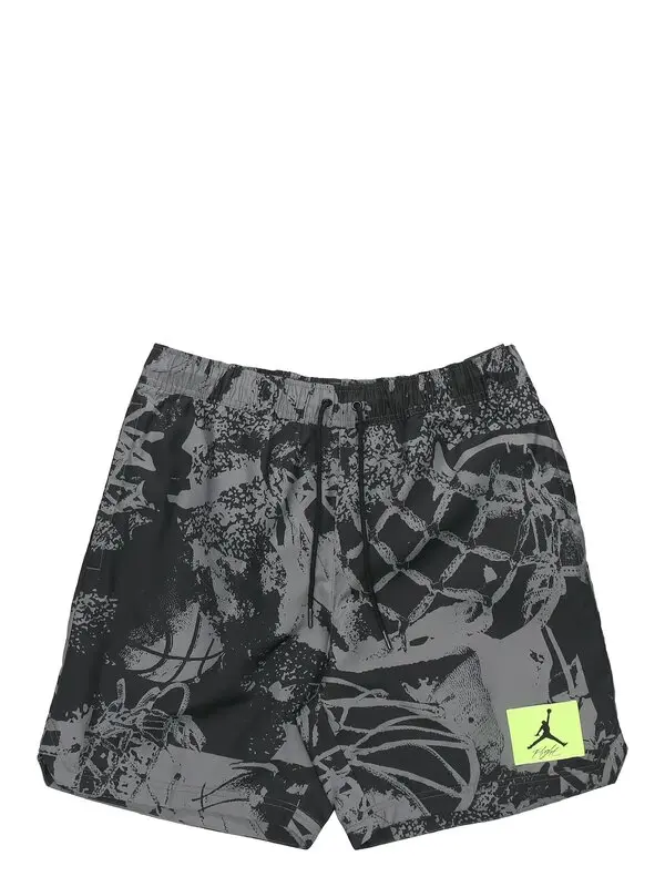 Nike As J Flt Aop Poolside Short - Black