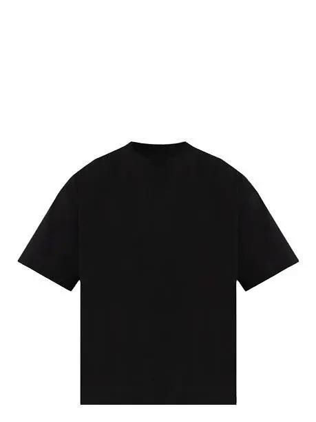 Dries Van Noten Heavy Jersey Short Sleeve T-shirt - Black