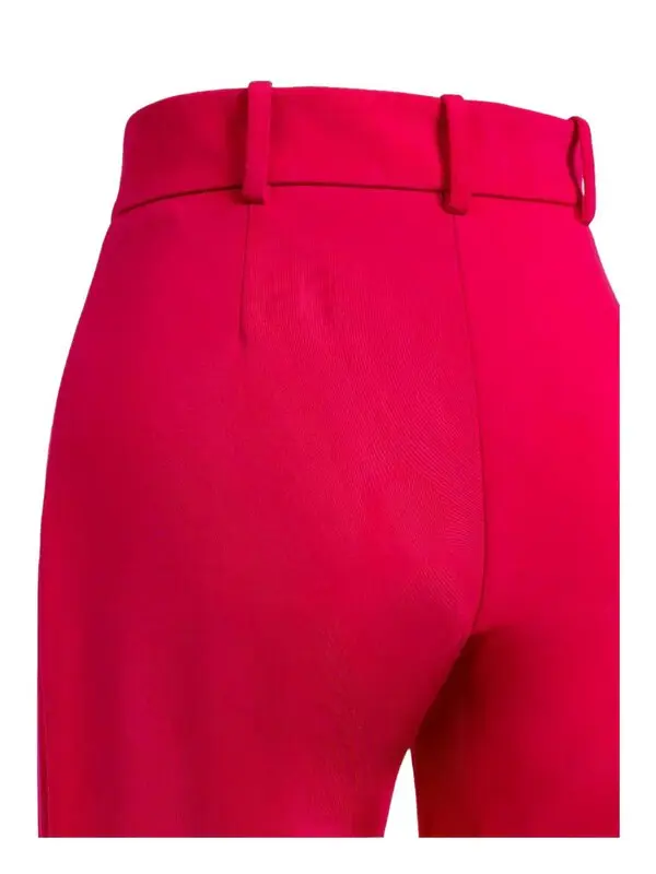 Pinko Pressed-crease Split-hem Trousers - Pink
