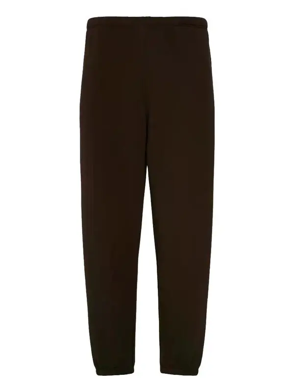 Calvin Klein Logo-print Elasticated-waist Track Pants - Brown