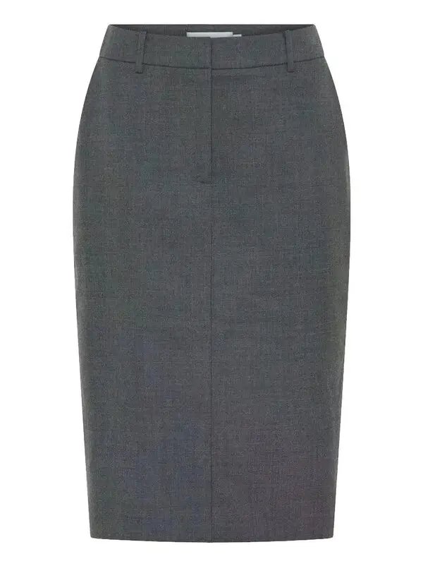 Anna Quan Rachelle Layered Midi Skirt - Grey