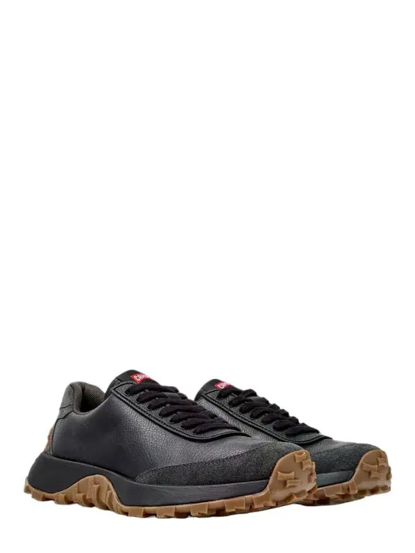 Camper Drift Trail Leather Sneakers - Black