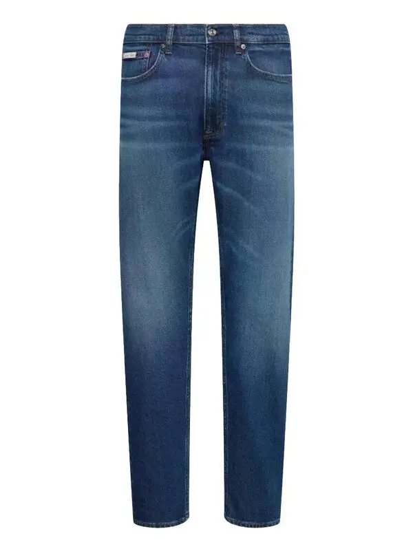 Calvin Klein Faded Effect Jeans - Blue