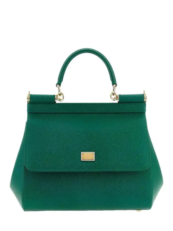 Dolce & Gabbana Small Sicily Tote Bag - Green