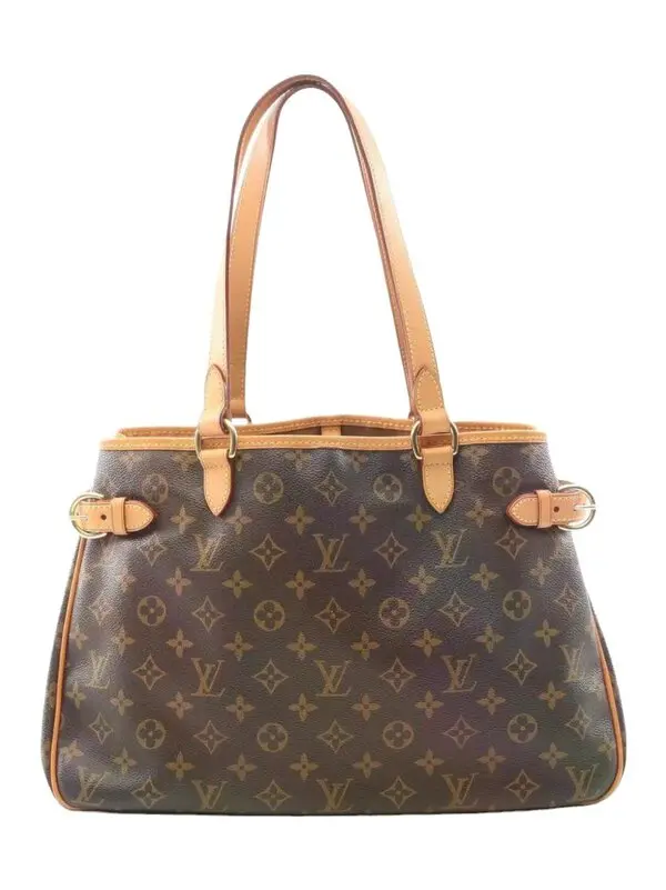 LOUIS VUITTON Monogram Batignolles Horizontal Shoulder Bag - Brown