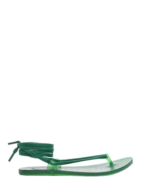 ANCIENT GREEK SANDALS Esther Lace-up Sandals - Green