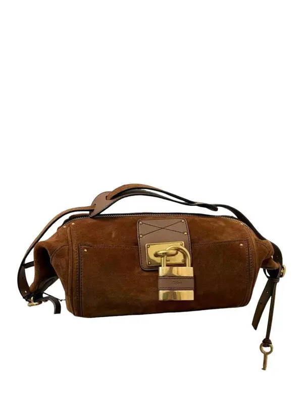 Chloé Paddington Leather Shoulder Bag - Brown