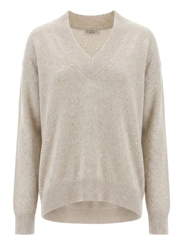 Brunello Cucinelli V-neck Sweater - Multicolor