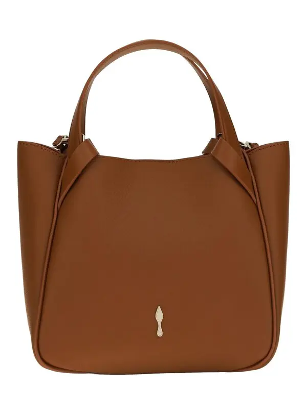 CHRISTIAN LOUBOUTIN Mini Bettina Tote - Brown