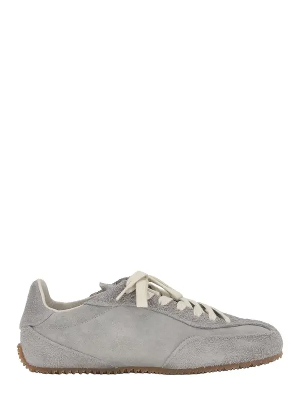 Axel Arigato Daze Runner Lace Up Suede Sneakers - Gray