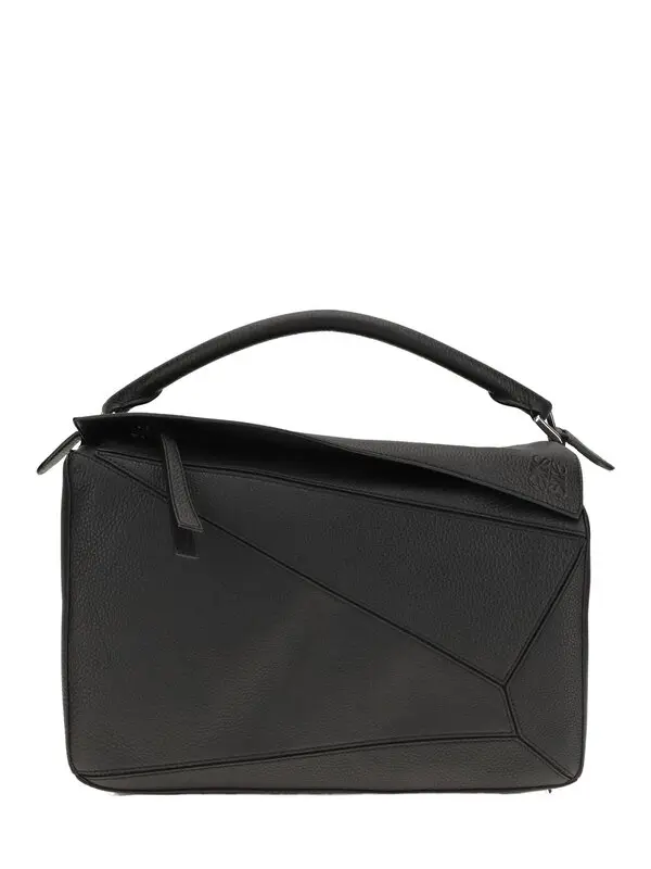 Loewe Puzzle Large Handbag - Black