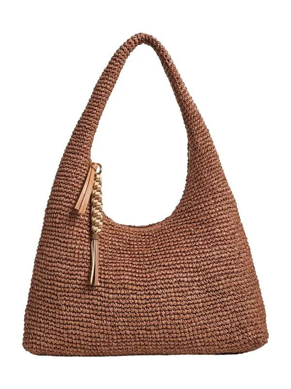 LOEFFLER RANDALL Willow Hobo Bag - Brown