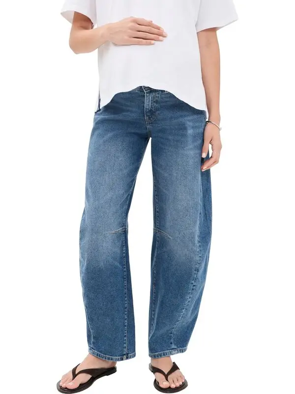 DL1961 Maternity Miro Barrel Jeans - North Current
