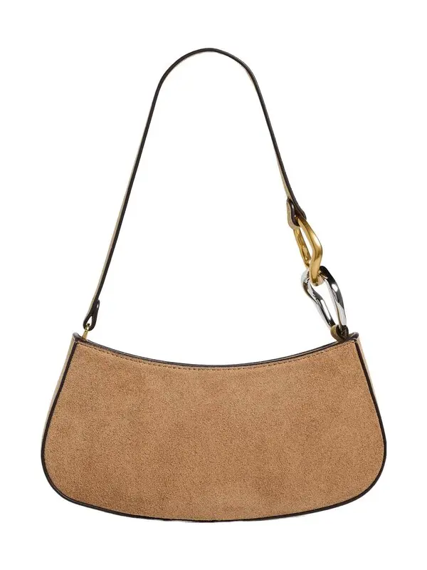 Staud Ollie Suede Shoulder Bag - Hazel