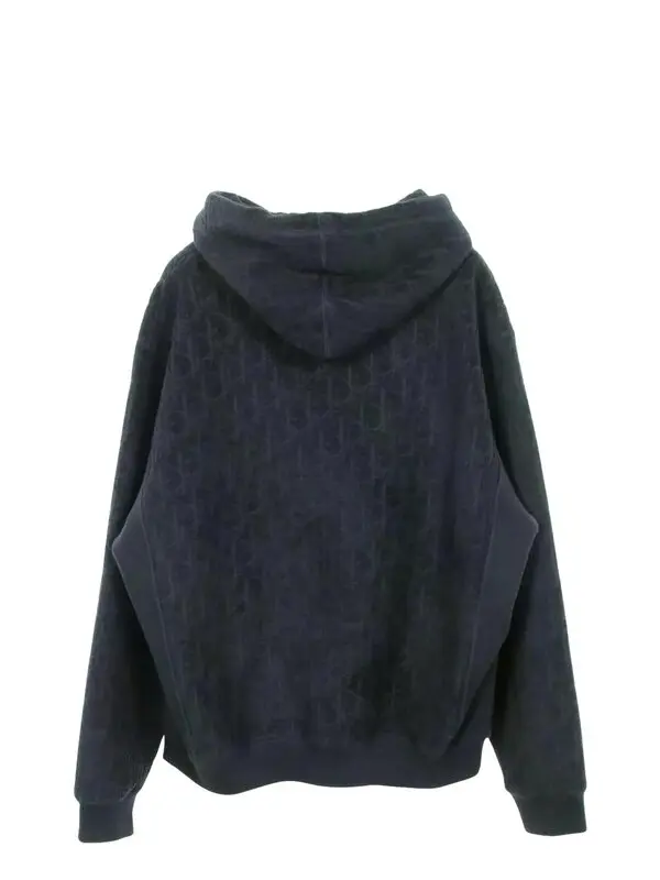 Dior Oblique Jacquard Hoodie - Blue
