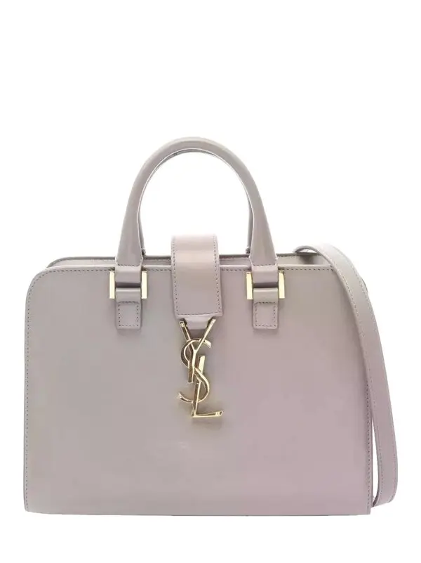 Saint Laurent 2000s Cabas Tote Bag - Grey