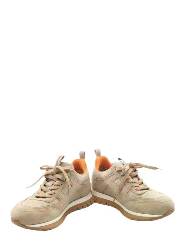 Hermès Beige Panelled Sneakers - Neutrals