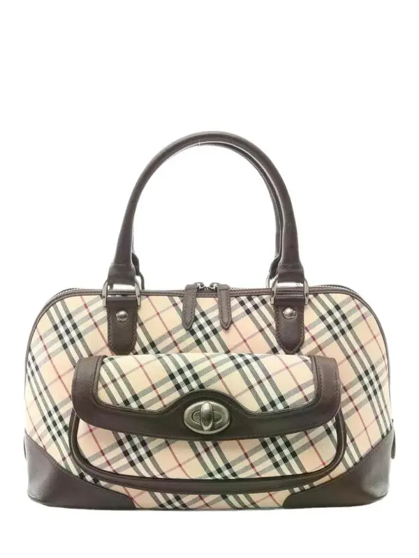 Burberry Nova Check Tote Bag - Neutrals