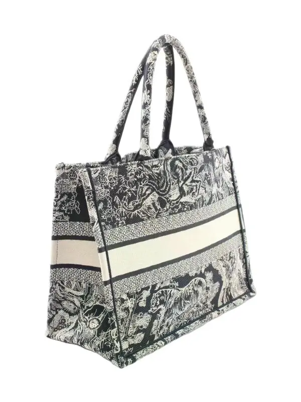 Dior Medium Book Tote - Blue