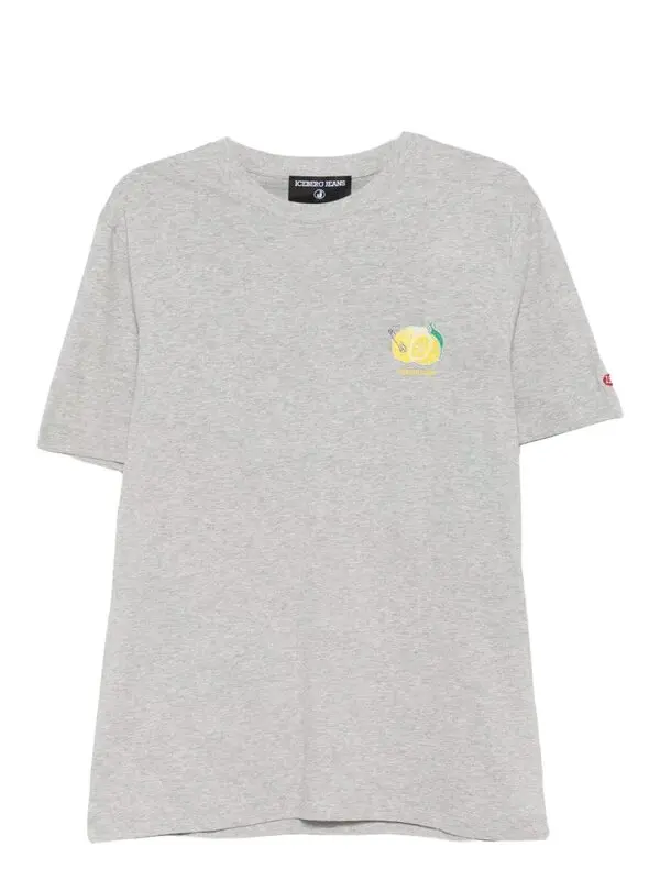 Iceberg 5d Graphic-print T-shirt - Grey