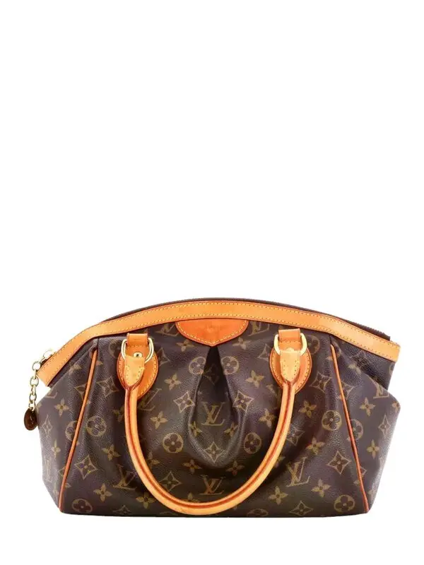 LOUIS VUITTON Tivoli Pm Satchel Monogram Canvas Handbag - Brown