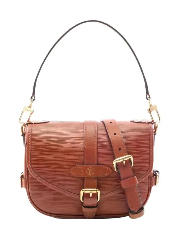 LOUIS VUITTON Saumur Bb Epi Shoulder Bag - Brown