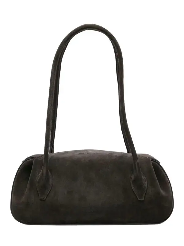 Yuzefi Oyster Leather Shoulder Bag - Brown