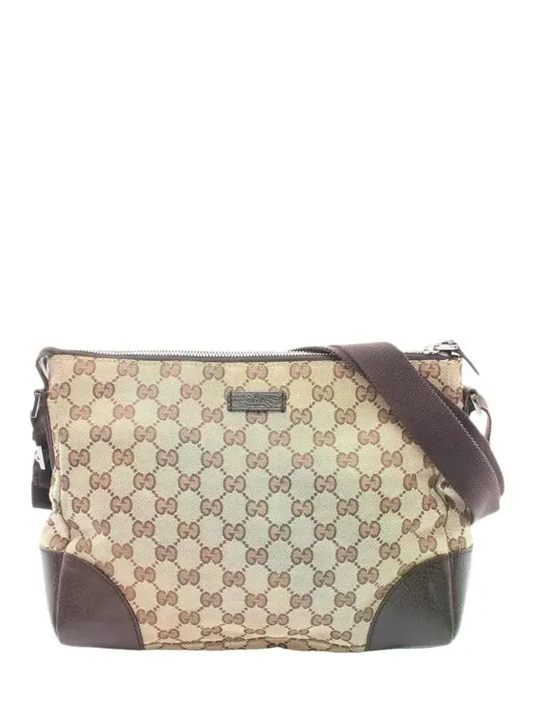 Gucci Gg Canvas Shoulder Bag - Neutrals