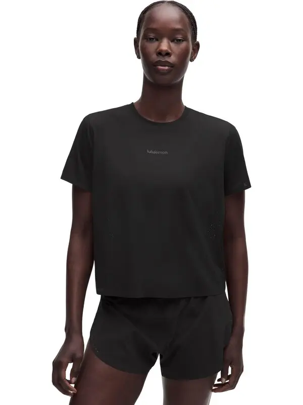 Lululemon Fast And Free Short Sleeve Shirt - Black