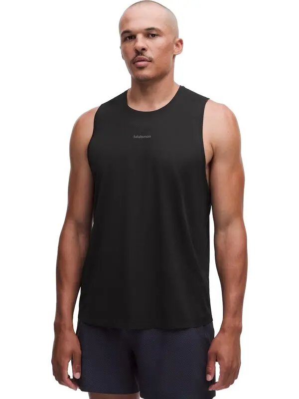 Lululemon Fast And Free Singlet Performance Knit, Quick-drying - Black