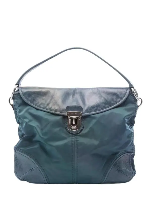 Prada Tessuto Tote Bag - Blue