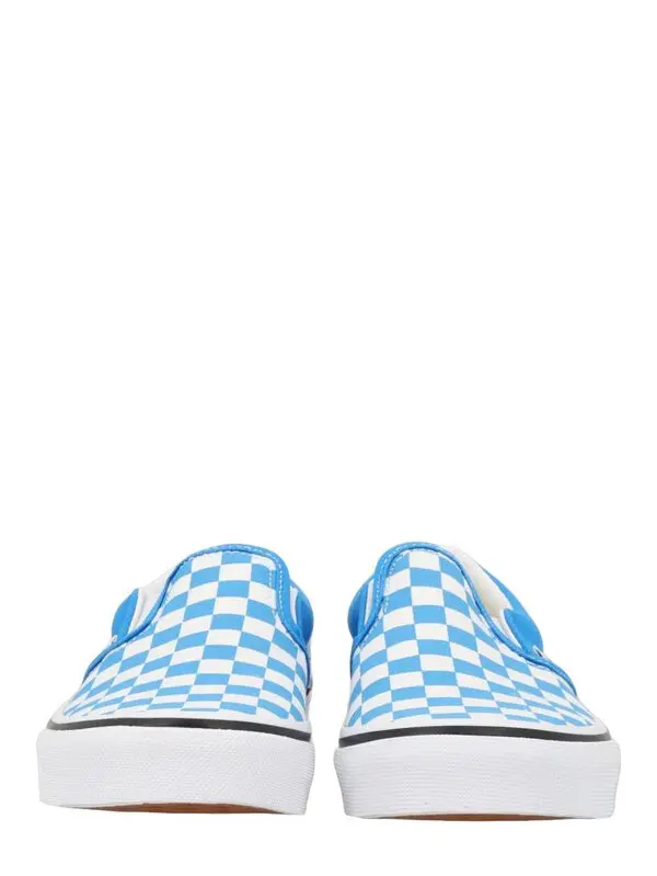 VANS Classic Checkerboard Slip-on Sneakers - Blue